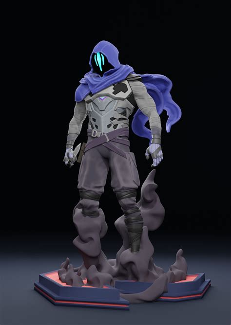 Omen Valorant Fan Art 3d Model 3d Printable Cgtrader