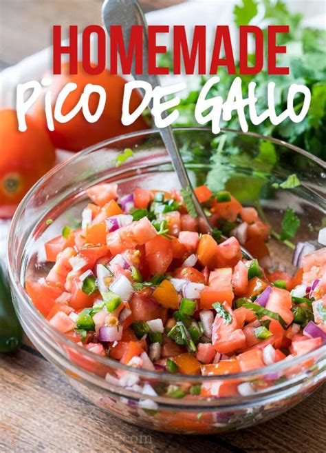 Easy Pico De Gallo Salsa I Wash You Dry