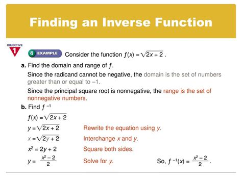 PPT 7 7 Inverse Relations Functions PowerPoint Presentation ID 2737295