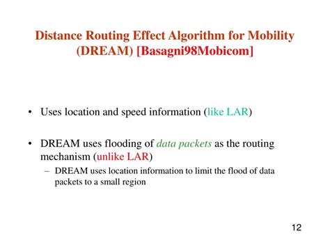 Ppt Overview Of Unicast Routing Protocols For Multihop Wireless Networks Powerpoint