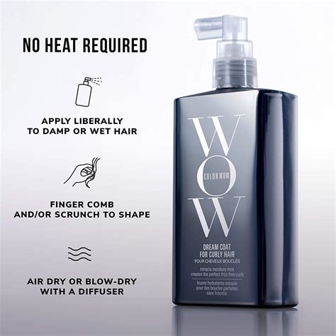 Color Wow Dream Coat For Curly Hair Frizz Free Moisture Boosting 3