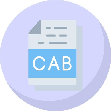 Cab File Format Vector Icon Design 29424479 Vector Art At Vecteezy