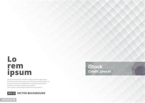 추상 평방 배경 관점입니다 흰색 부드러운 텍스처입니다 벡터 0명에 대한 스톡 벡터 아트 및 기타 이미지 0명 3차원 형태 가리기 Istock