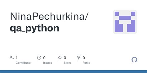 Github Ninapechurkina Qa Python