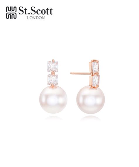 [st Scott본사정품] 세인트스코트 베리아 진주 이어링 Stj Es1608rg 에이블리