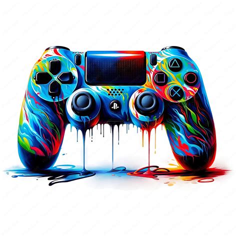 Vibrant Gaming Controller Clipart Colorful Controller Clipart Bundle