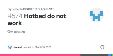 Hotbed Do Not Work · Issue 574 · Bigtreetechbigtreetech Skr V13 · Github