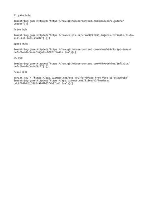 Scripts Jujutsu Infinite Pdf