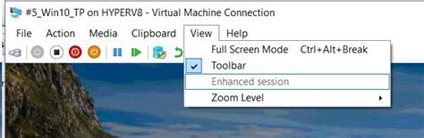 Hyper V Enhanced Session Greyed Out On Windows Server 2019 Gen 2 Virtual Machines Windows