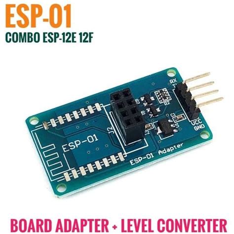 Jual Adapter Board For Esp8266 Serial Wifi Wireless Esp 01 33v 5v