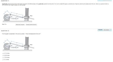solved question 11 graphically position the links for the