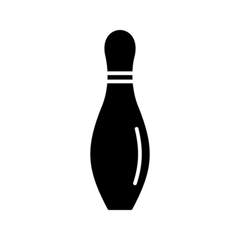 Bowling Pin Vector Icon 14716959 Vector Art At Vecteezy