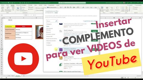 INSERTAR Un Video De YOUTUBE En EXCEL YouTube