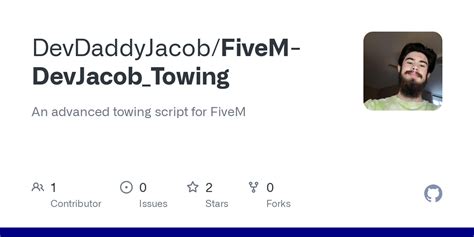 Github Devdaddyjacobfivem Devjacobtowing An Advanced Towing Script
