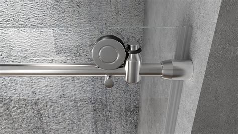 Exceed Tempered Glass Shower Glass Panel Screen Frameless Single