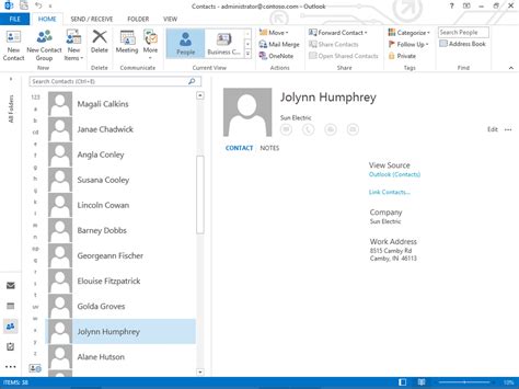 Synchronize Your Contacts Between Dynamics Ax And Outlook And Back