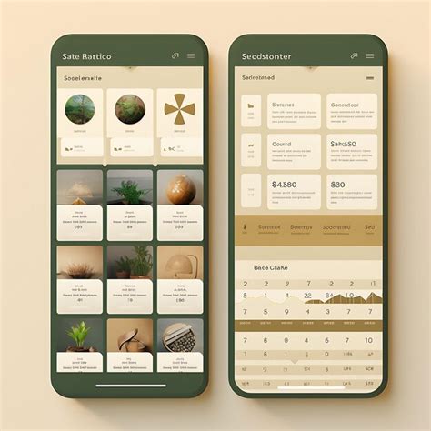 Premium Photo Mobile App Layout Design Of Sustainable Investment Portfolio Tracker Clean And