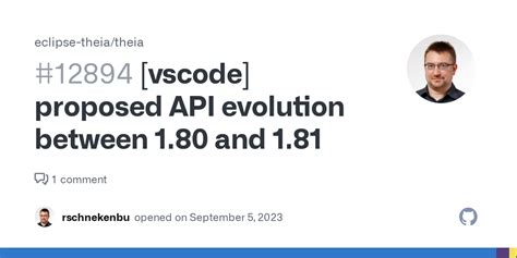 Vscode Proposed Api Evolution Between 180 And 181 · Issue 12894