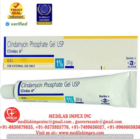 Clindamycin Gel 1 15 Gm At Rs 50 Piece In Nagpur Id 2852528284348