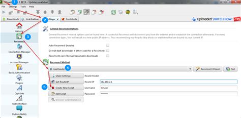 Jdownloader Support Router Recorder Create A New Reconnect Script