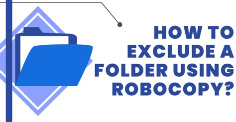 Robocopy Exclude Directory In Windows 10 Broughted