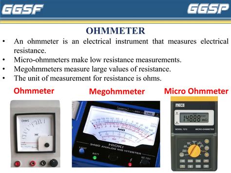 Introduction To Electrical Measuring Instruments Pptx