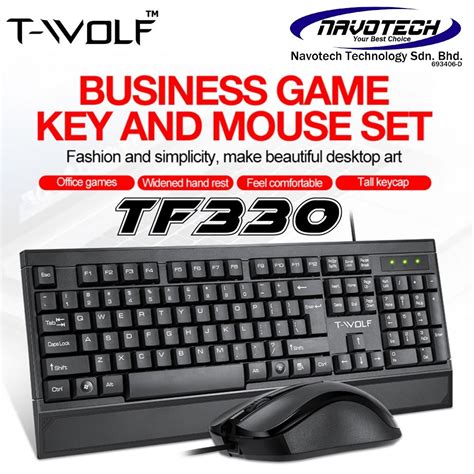 T Wolf Tf100 Tf300 Tf770 Tf330 Wireless Keyboard And Mouse Set Laptop Pc Keyboard And Mouse Set
