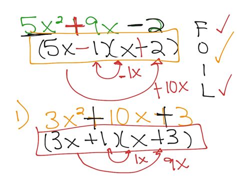 ShowMe Factoring Th Degree Trinomial