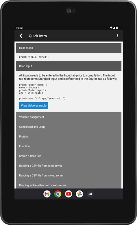 Python Programming Interpreter Apk 361 For Android Download Python