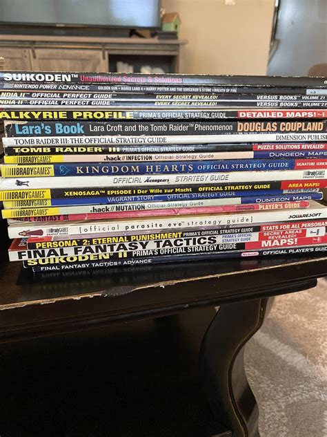 My Grandpa Gave Me All Of His Strategy Guides R Gamecollecting