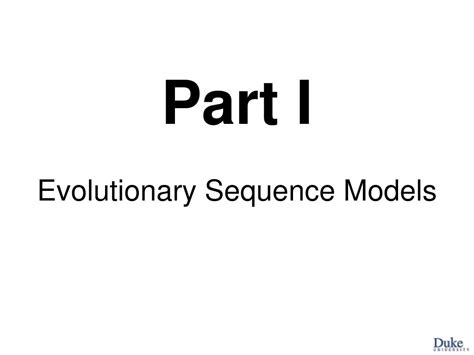 Ppt Evolutionary Models For Multiple Sequence Alignment Powerpoint