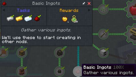 Bug Getting Started Basic Ingots Quest Issue Issue 1369