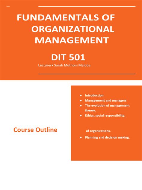 Chapter 1 Management Introduction Fom Pdf Science Audit