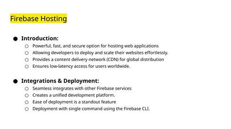 Firebase 101 Firebase Guide Zero To Hero Pptx Operating Systems Computer Software And