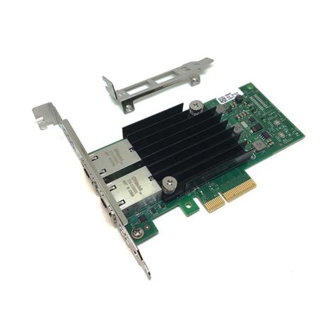 Intel X550 T2 PCI Express Dual 10Gbit Converged Ethernet Adapter With Included 2U Low Profile