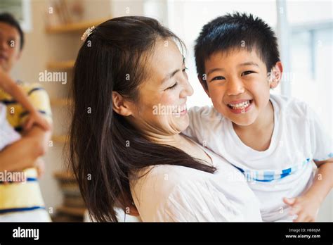 Japanese Mother Son Hi Res Stock Photography And Images Alamy