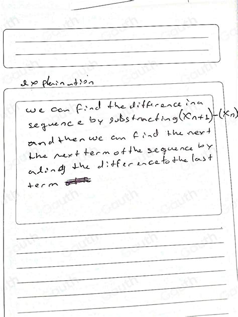 Solved Determine Whether The Given Sequence Could Be Arithmetic If So