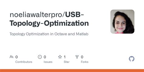 Github Noeliawalterpro Usb Topology Optimization Topology