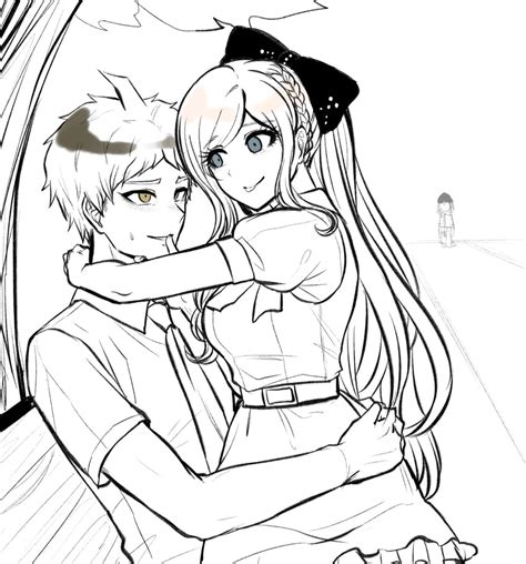 Hinata Hajime Sonia Nevermind And Souda Kazuichi Danganronpa And 1