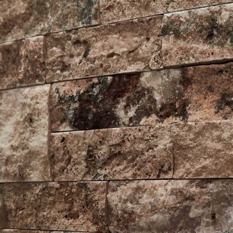 Scabas Split Face Travertine Panel Authentic Stone
