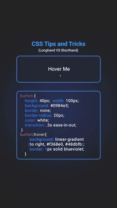 Secrets To Mastering Css Tips And Tricks 🔥 Css Coding Shorts Cssshorts Webdesign
