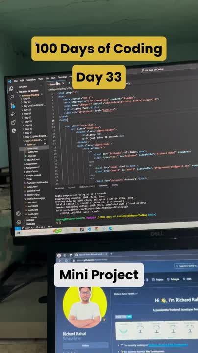 Day 33 Of 100daysofcodingchallenge Rahul Kumar Posted On The Topic