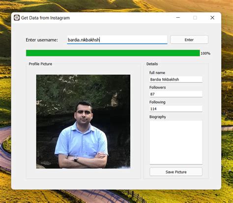 Github Bardianz Get Instagram User Details Python