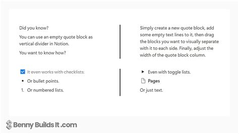 notion dividers guide vertical horizontal and sidebar 2024