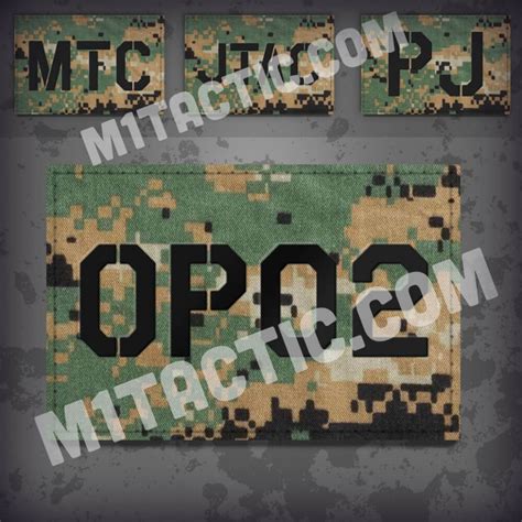 Custom Marpat Call Sign Id Patch