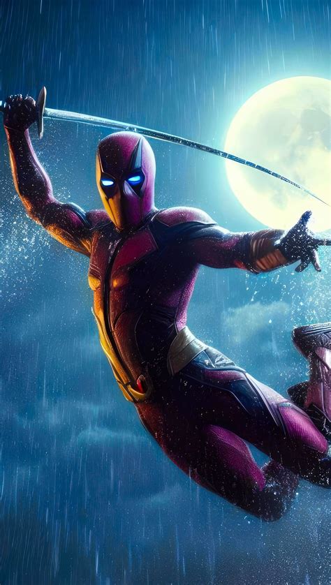 Deadpool With Katana Sword Wallpaper 4k For Iphone And Mobile Phone Id