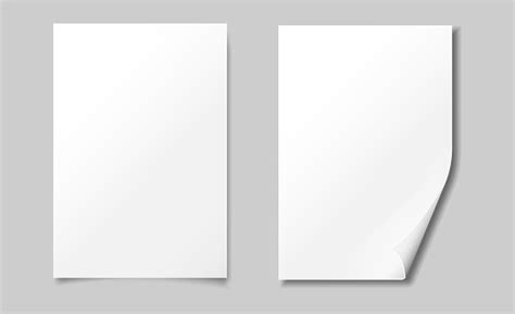 투명 한 배경에 설정 하는 빈 모형 종이의 흰색 시트 현실적인 브로셔 A4 텍스트가 있는 노트북입니다 닫힌 수직 책 편지 페이지 빈 페이지입니다 벡터 그림입니다 0명에 대한