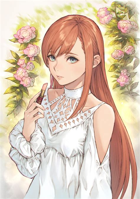 Makimura Shunsuke Ryne Waters Final Fantasy Final Fantasy Xiv Highres 1girl Blue Eyes