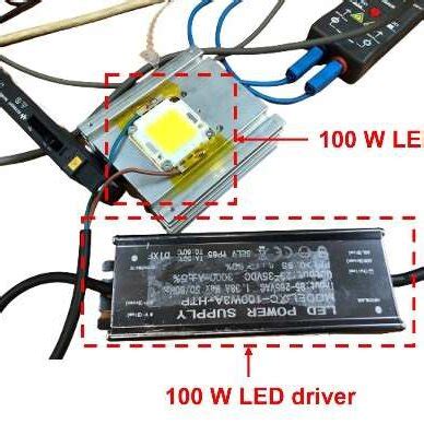 Experimental Test Bench Of The Commercial LED Driver Download Scientific Diagram