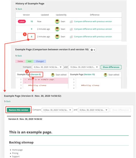 How To Use Wiki Versioning In Backlog Faqs And Technical Support Nulab
